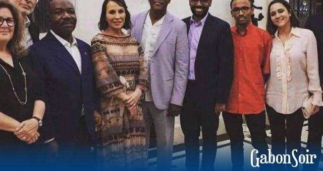 Samuel L. Jackson pose avec la richissime et puissante famille Bongo ...